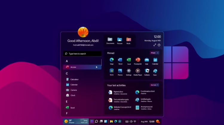 "Windows 12" 概念版下载 - 小羿