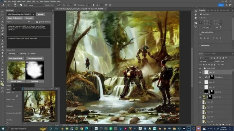 PhotoShop 实现 AI 自动绘图插件:Auto Photoshop StableDiffusion Plugin - 小羿 PhotoShop 实现 AI 自动绘图插件:Auto Photoshop StableDiffusion Plugin - 小羿