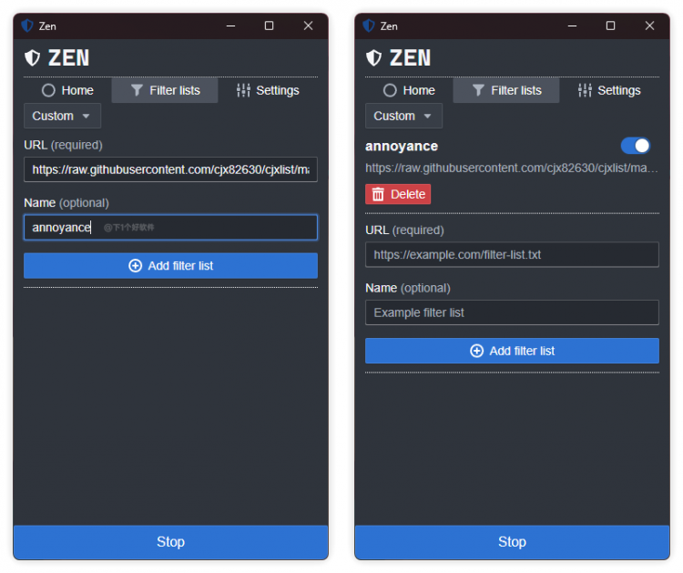 免费开源屏蔽过滤网站 / 软件广告神器：Zen - 小羿