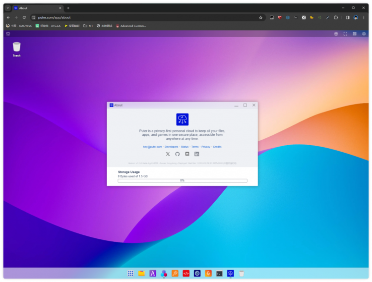 基于浏览器的开源 Web 云端桌面系统「Puter」 - 小羿