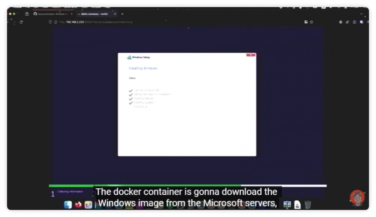 NAS 通过 Docker 容器安装 Windows 系统 - 小羿
