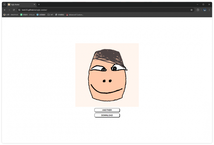 [在线] ugly avatar - 丑陋头像生成器 - 小羿