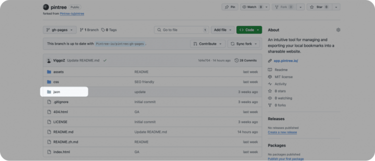 一键把你的浏览器 “收藏夹” 变成导航网站：Pintree / PintreeNewTab - 小羿