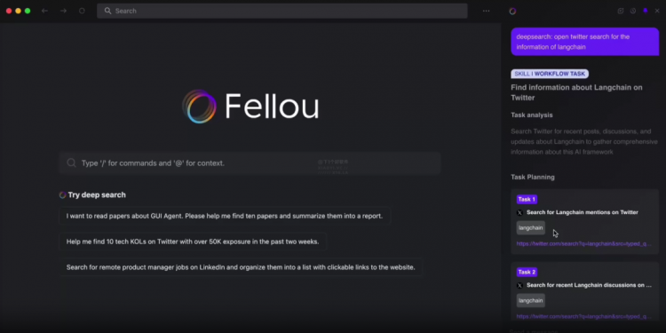 打工人狂喜？能帮你干活的 AI 浏览器：Fellou - 小羿